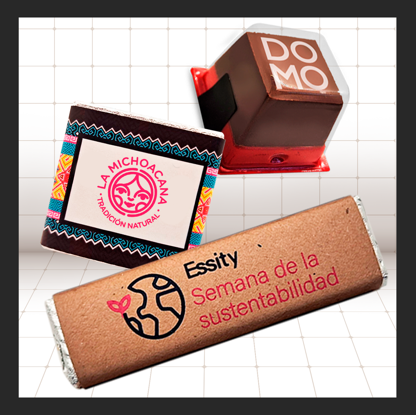 Chocolates Personalizados individuales – Chocolates Rojokokoa